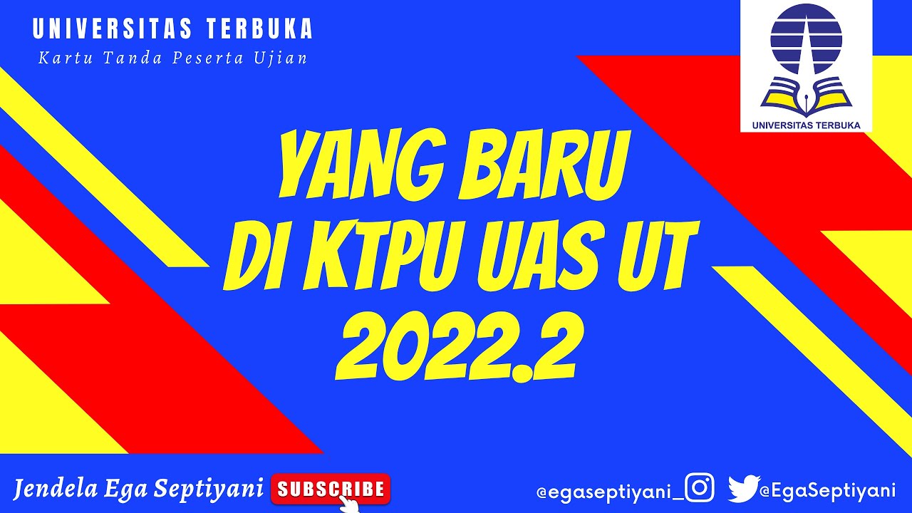 CETAK KTPU UNTUK CEK TEMPAT DAN TANGGAL UAS UT 2022.2 - UNIVERSITAS TER ...