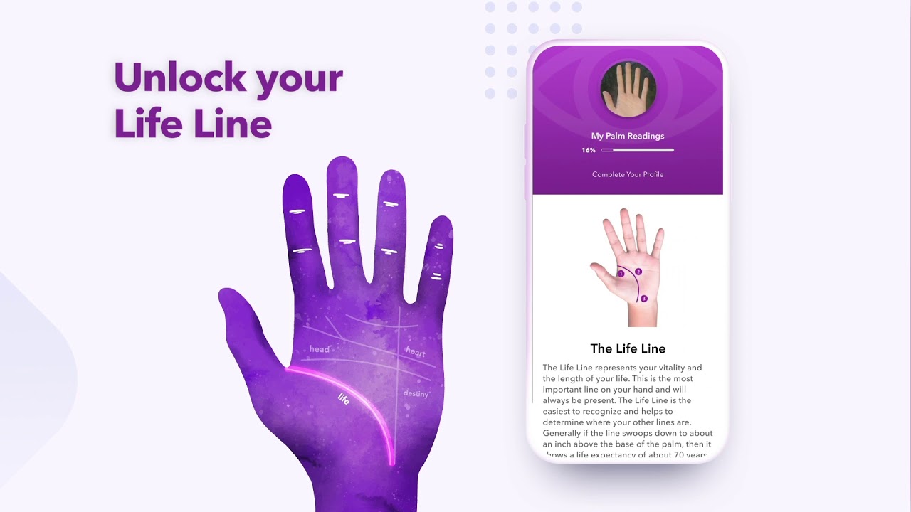 Palm reading - Connect with personal Palm readers- Lines guide. - YouTube