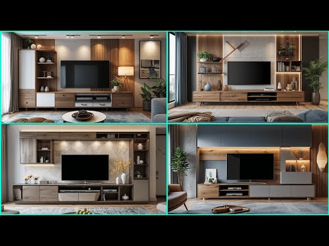 TV Unit Design For Living Room 2025 | Modern TV Cabinet Ideas