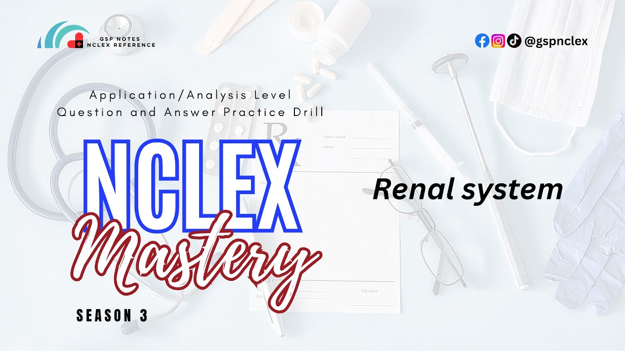 NCLEX Renal Prioritization: Managing Hyperkalemia in ESRD Patients ...