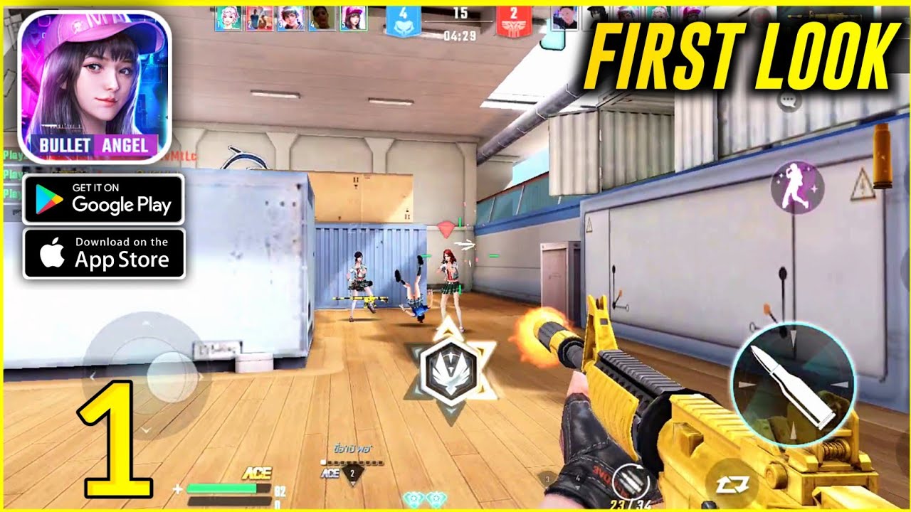 Bullet Angel (Android, iOS) English Beta Gameplay (FIRST LOOK) - YouTube