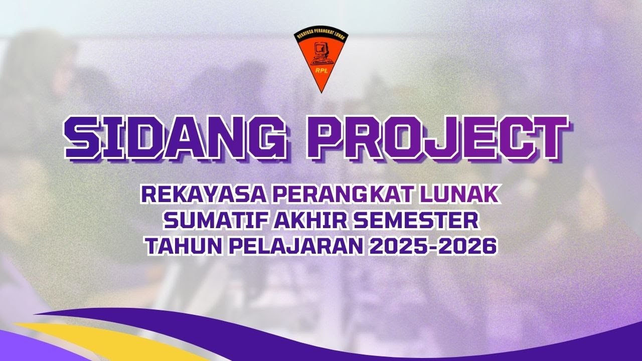 LIVE UJIAN PROJECT XII RPL D TAHUN 2025 | RPL SMKN 1 PUSAKANAGARA - YouTube