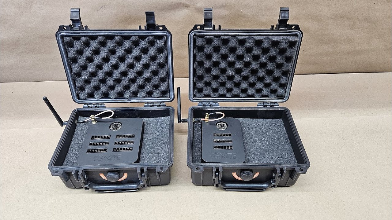 Ignite Firework Firing System i18 and i36 Case DIY! CHEAP! - YouTube