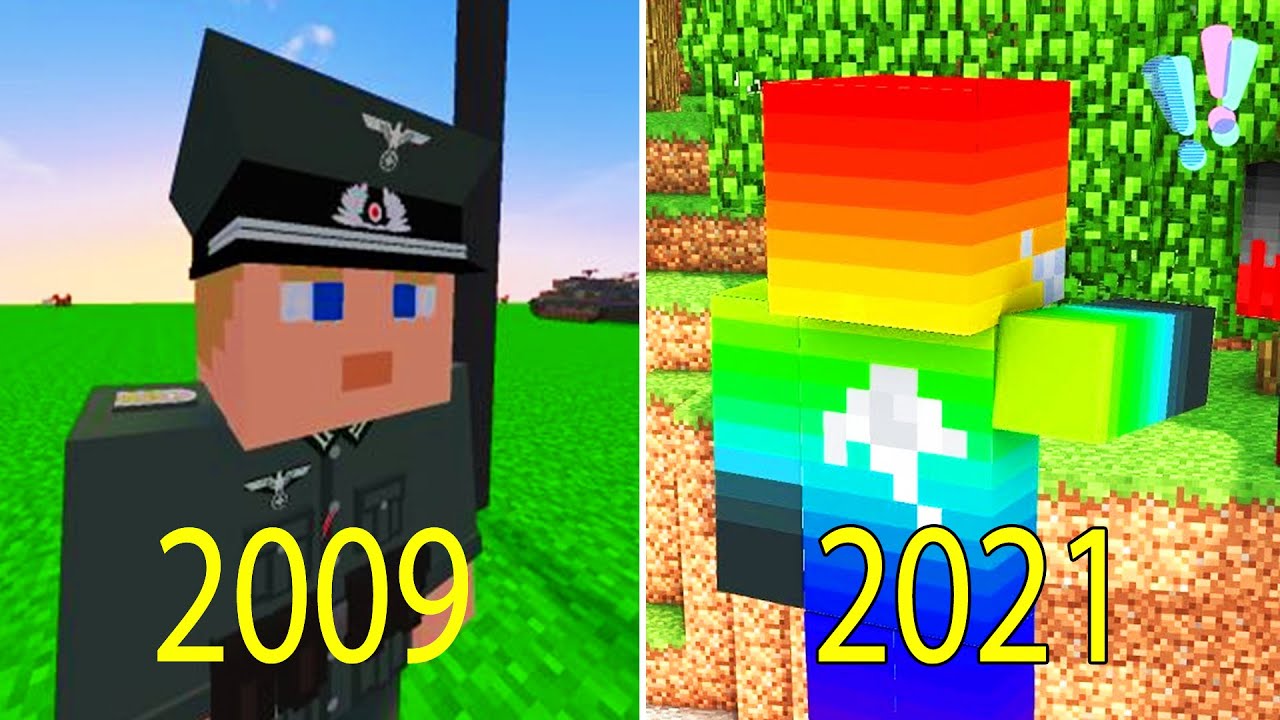 Evolution of Minecraft 2009-2021 - YouTube