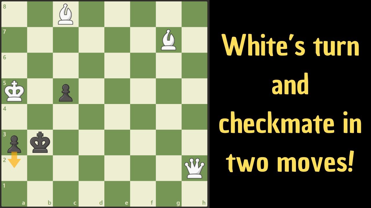 Two moves checkmate - YouTube