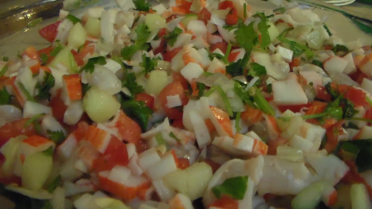 CEVICHE de Camaron y Jaiba - YouTube
