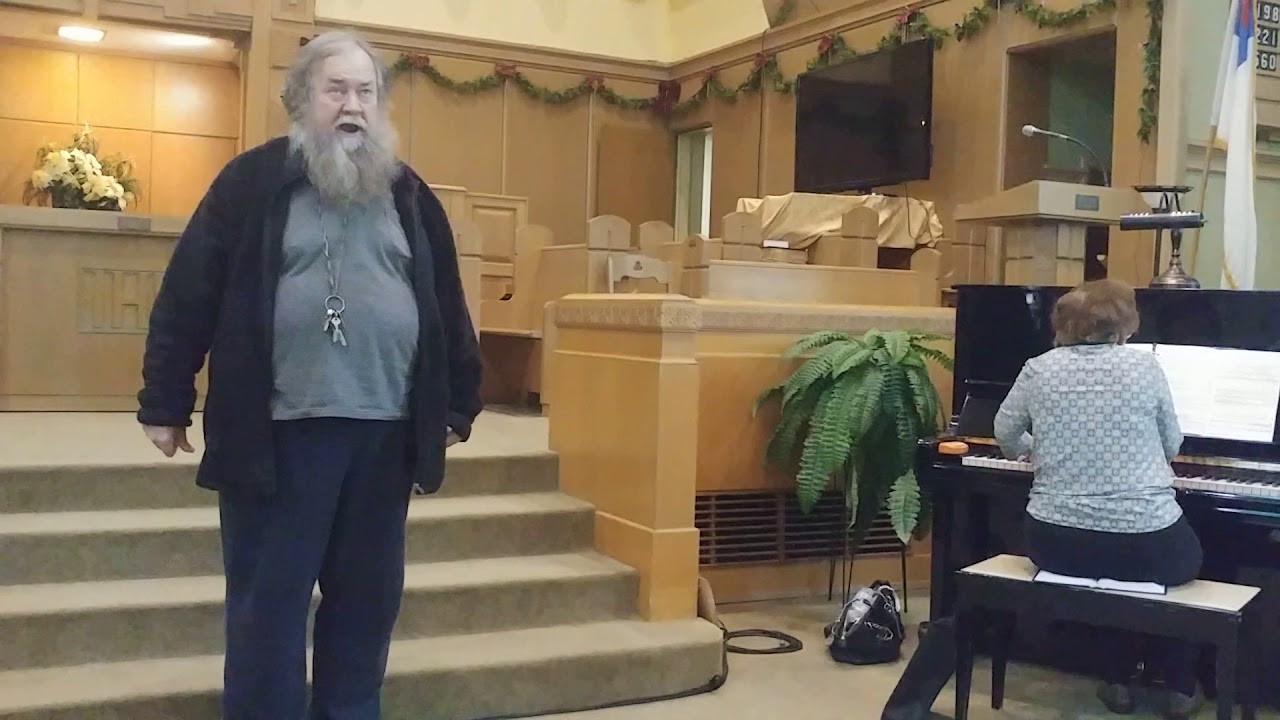 Uncle J sings at church - YouTube