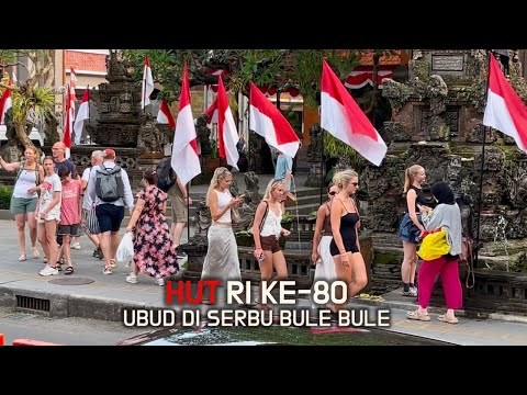 HUT RI KE 80 BALI DI SERBU BULE BULE