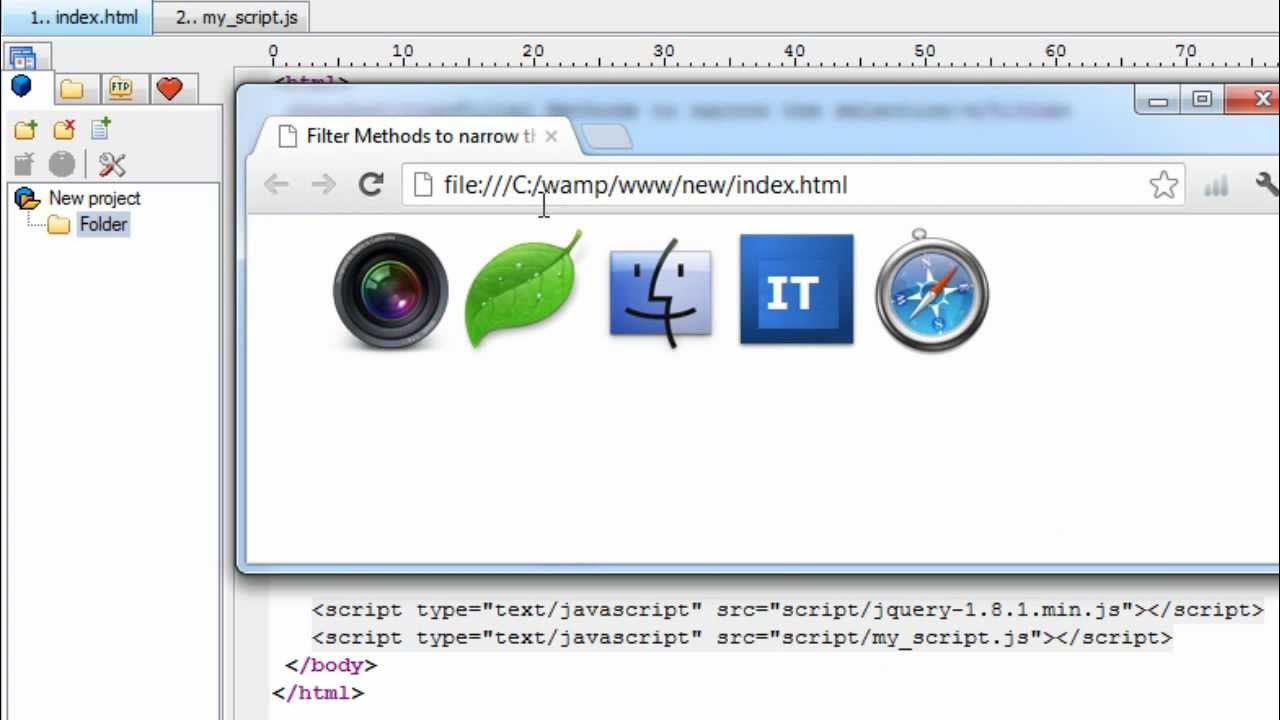 jQuery Filter Methods To Narrow Selection - YouTube