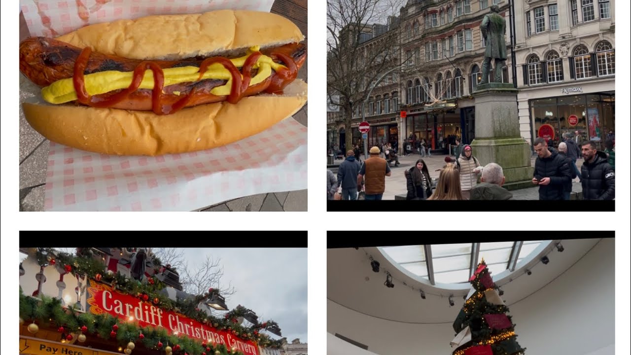 Cardiff’s Christmas Market and Winter Wonderland || Full Tour || Trying ...