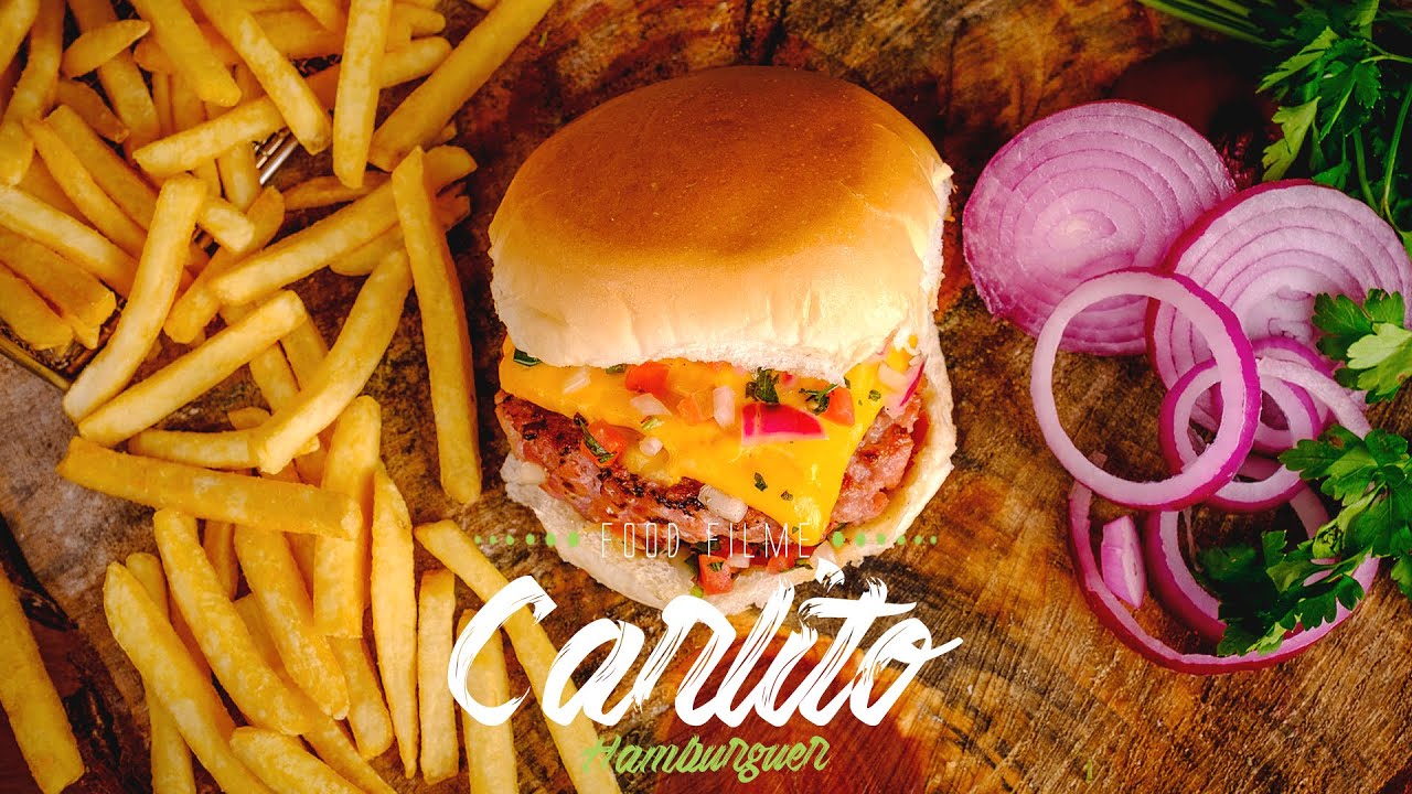 Vídeo Institucional para Hamburgueria - Carlito Hamburguer (Food Film ...