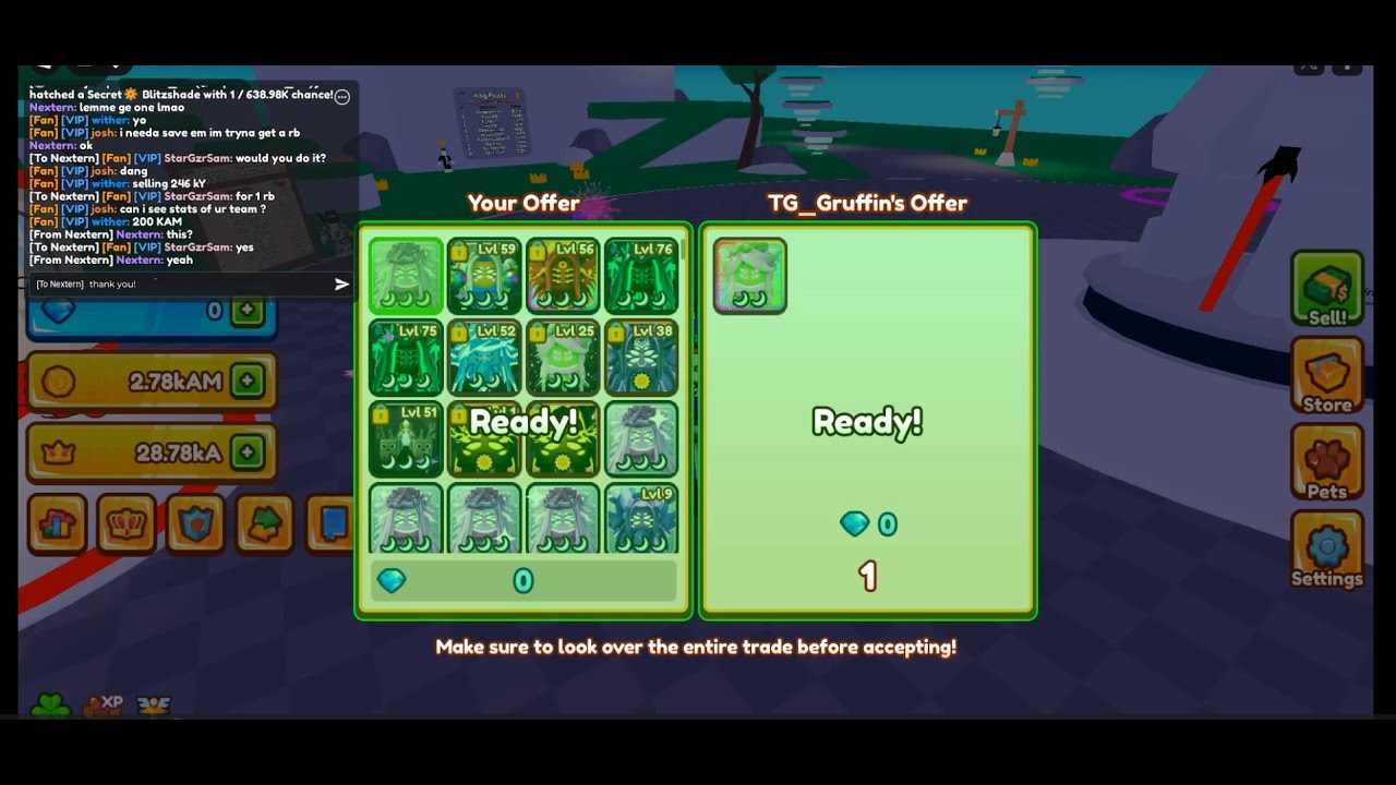 Roblox Saber Simulator!! - I GOT A OP TRADE! THANKS TO GRUFFINS! AND ...