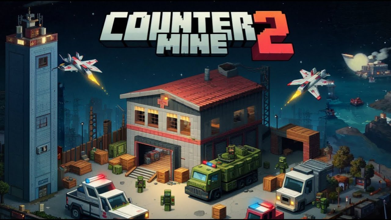 🔫┃Играю на Counter Mine 2 Бета - YouTube
