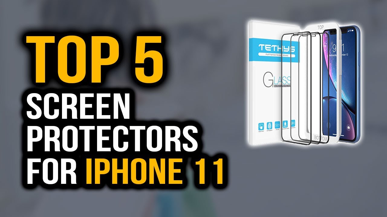 Top 5 Best Screen Protectors For iPhone 11 - YouTube