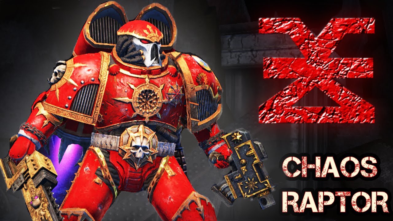 EXTERMINATUS SOLO! - Khornate Raptor | Warhammer 40K: Space Marine ...