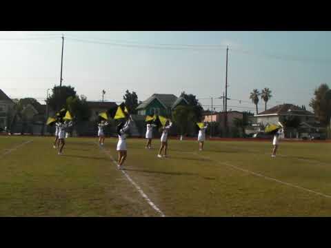 Santee Short Flag Home coming Pep Rally Performance - YouTube