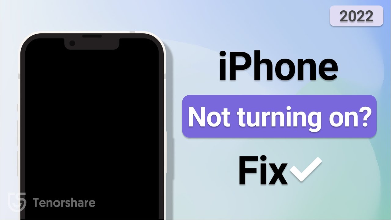 How to Fix iPhone Not Turning On 2022 - YouTube
