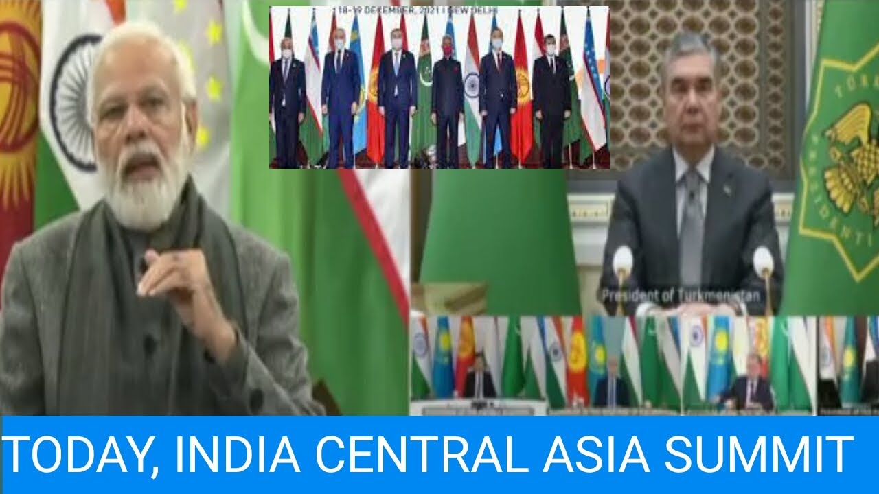 PM MODI TODAY LIVE /INDIA CENTRAL ASIA SUMMIT - YouTube