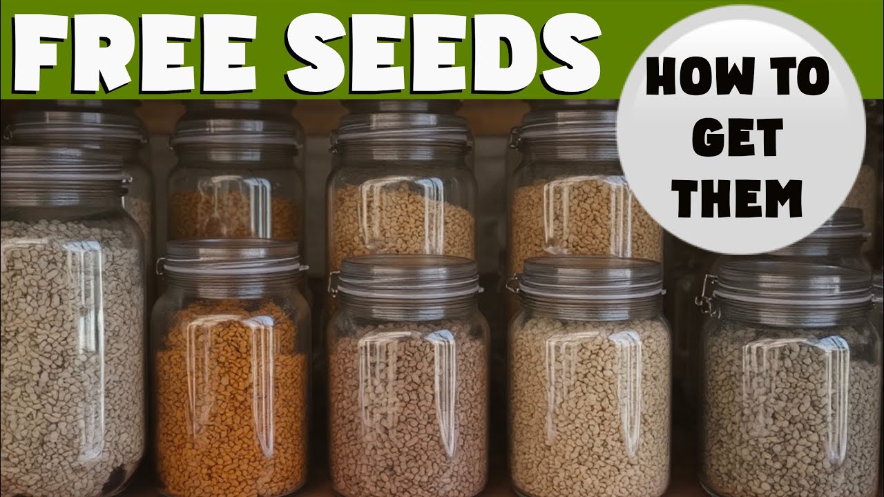 FREE SEEDS: 6 REALISTIC ways you can get FREE SEEDS for your vegetable ...