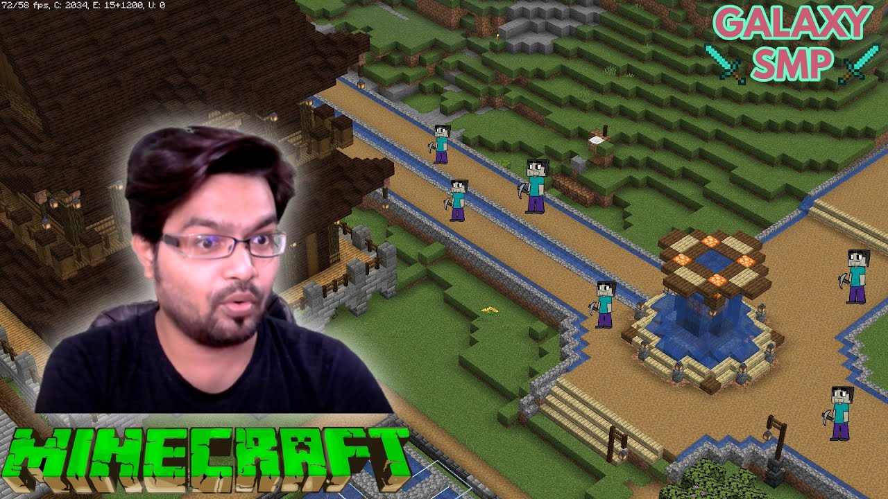 GALAXY SMP - Day 33 World Best SMP | Minecraft Survival T Launcher ...