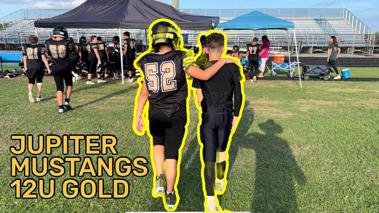 Highlights for Jupiter Mustangs 12U Gold Only - vs Pahokee - YouTube