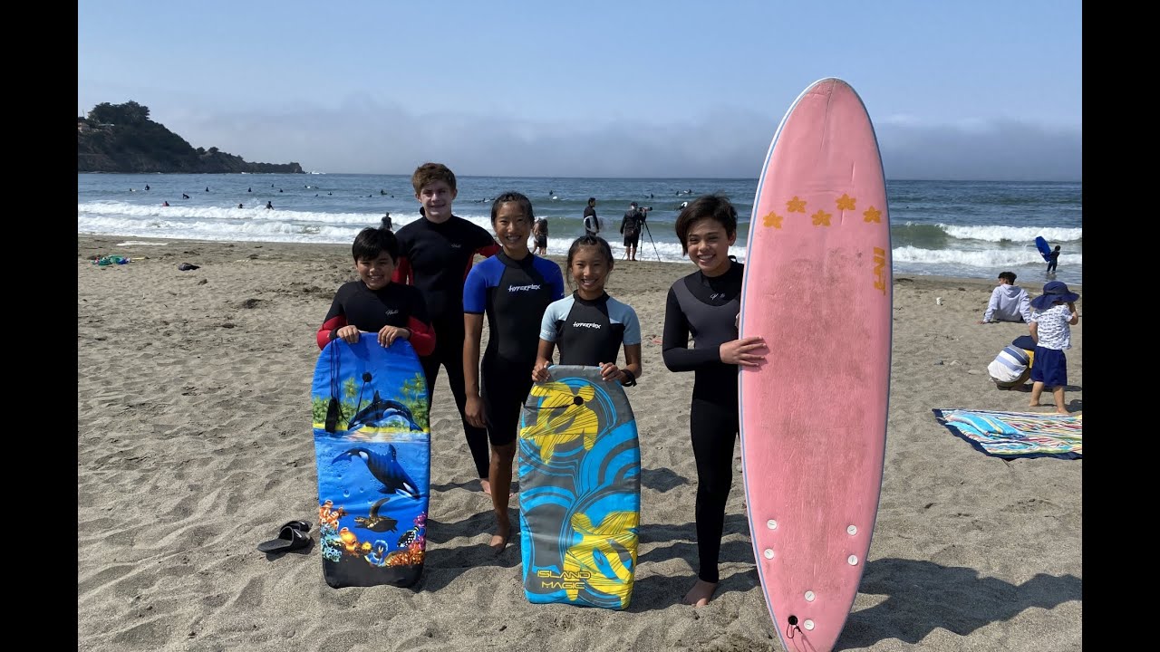 Surfing at Pacifica - YouTube