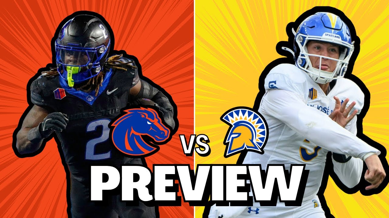 Boise State vs San Jose State | College Football Week 12 Game Preview ...