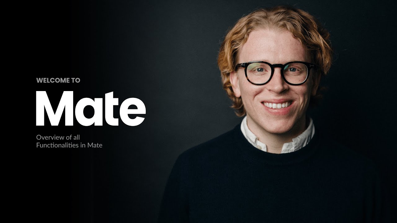 Mate - Produkt Rundgang | Alle Features auf einem Blick | Mate Studio ...