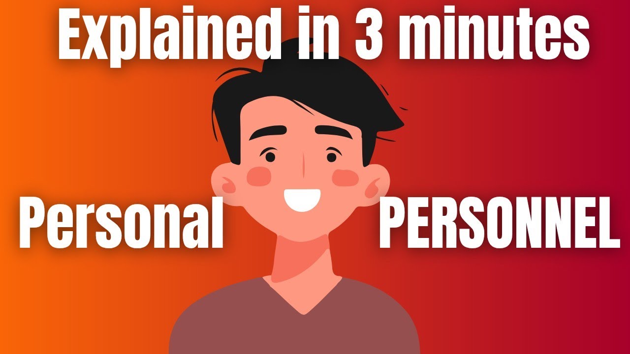 Personal VS Personnel |Common confusable words | @EnglishUnfiltered.01 ...