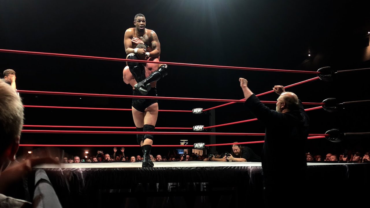 Fancam: Wardlow vs Lee Moriarty AEW House Rules Salem, VA 5.13.23 TNT ...