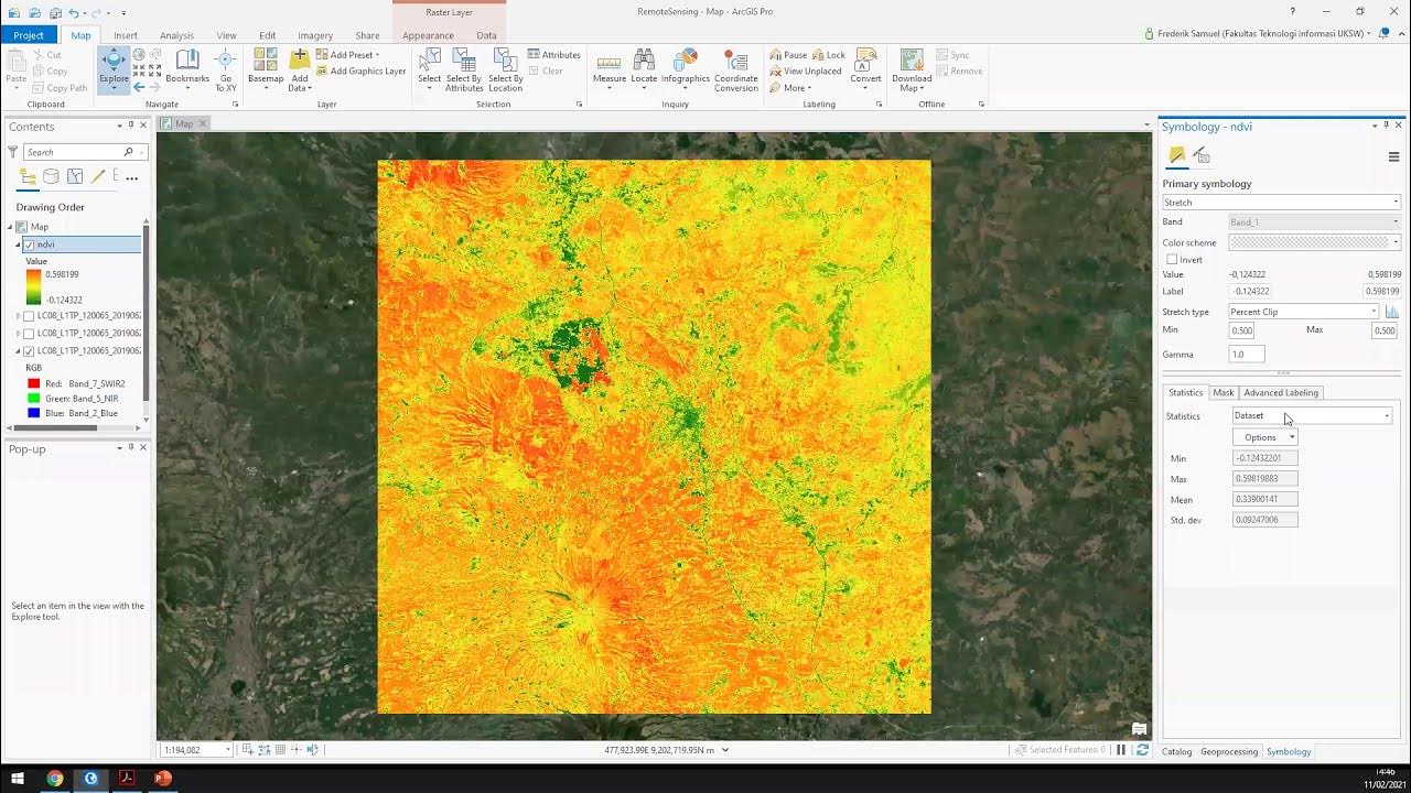 Raster Calculator using ArcGIS Pro - YouTube
