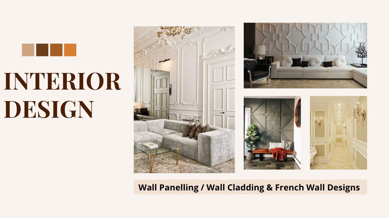 French wall ideas | Wall Molding ideas | Wall Cladding ideas | Wall ...
