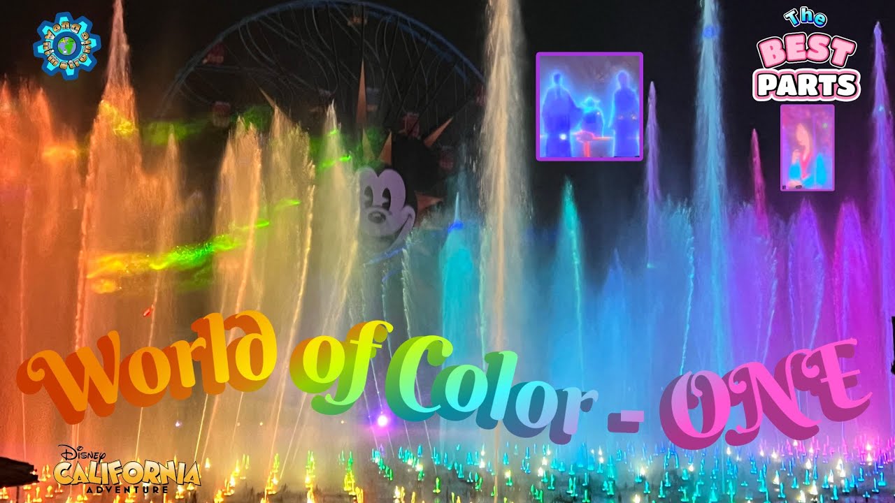 World of Color - One | The Gems of the Show | Disney California ...