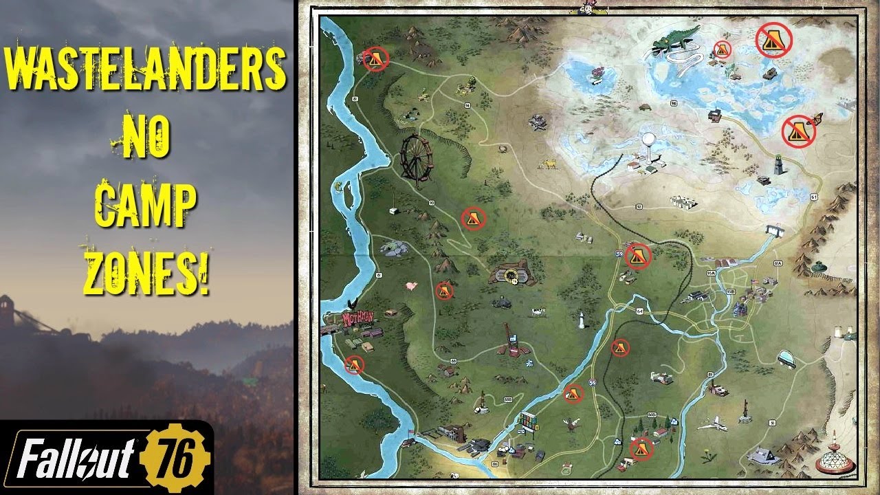 Fallout 76: Wastelanders No CAMP Zones! - YouTube