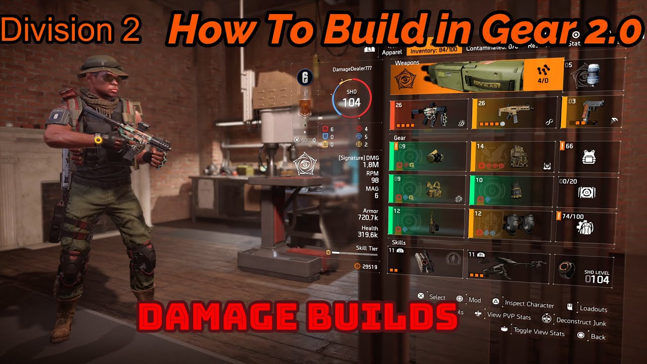 Division 2 How to build pt.1: Damage Builds - YouTube