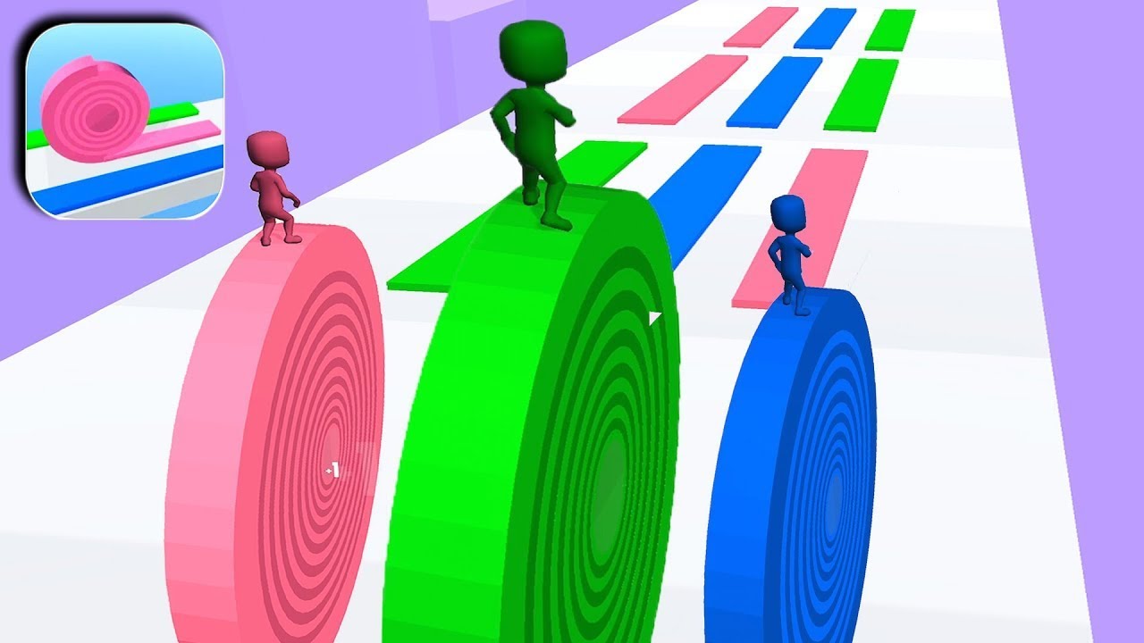 layer rolls Game #42 levels Gameplay Android IOS - YouTube