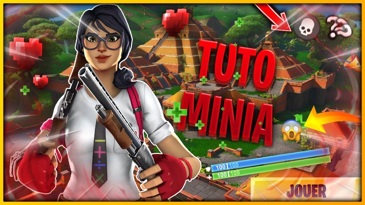 TUTO COMMENT FAIRE DES MINIA FORTNITE EN 20 MINUTES !! - YouTube
