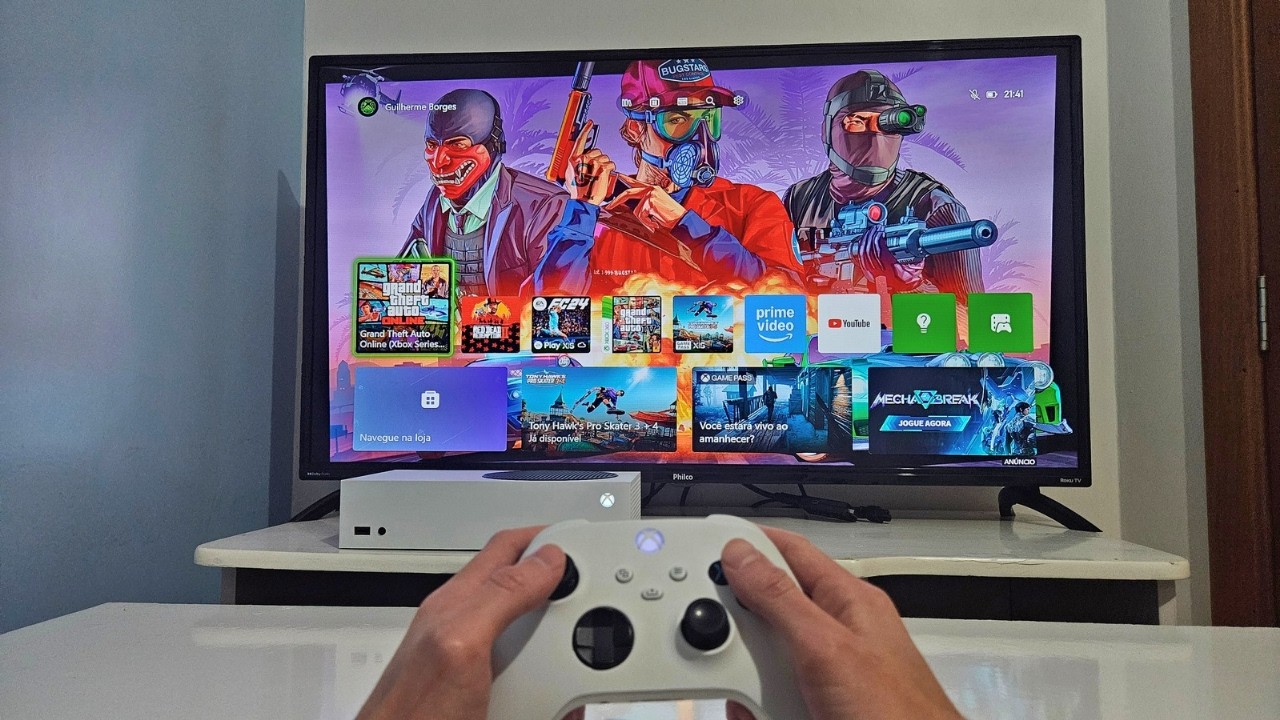 XBOX SERIES S | GUIA PARA INICIANTES CONHECENDO O CONSOLE #POV - YouTube