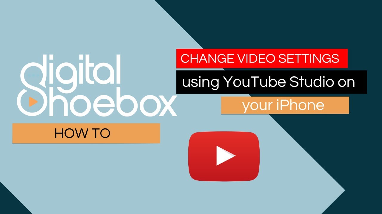 How to: Change YouTube Video Settings from your iPhone - YouTube