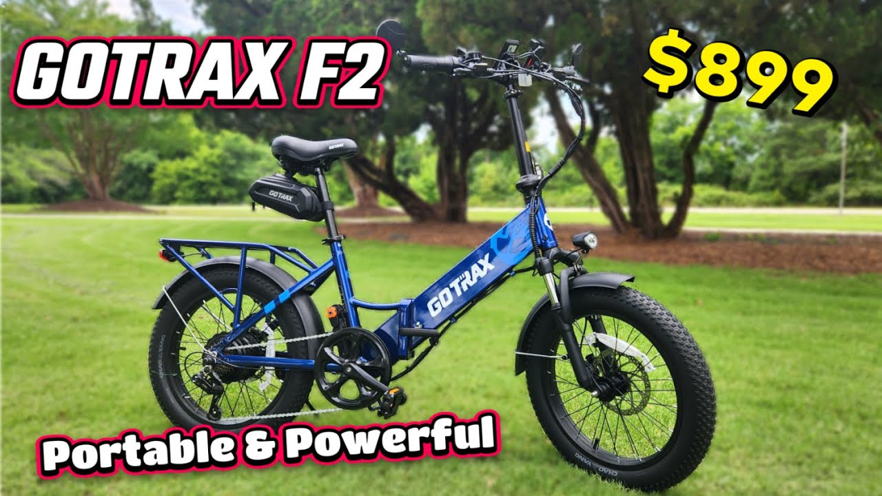 GOTRAX F2: Folding Frame & Great Power - YouTube