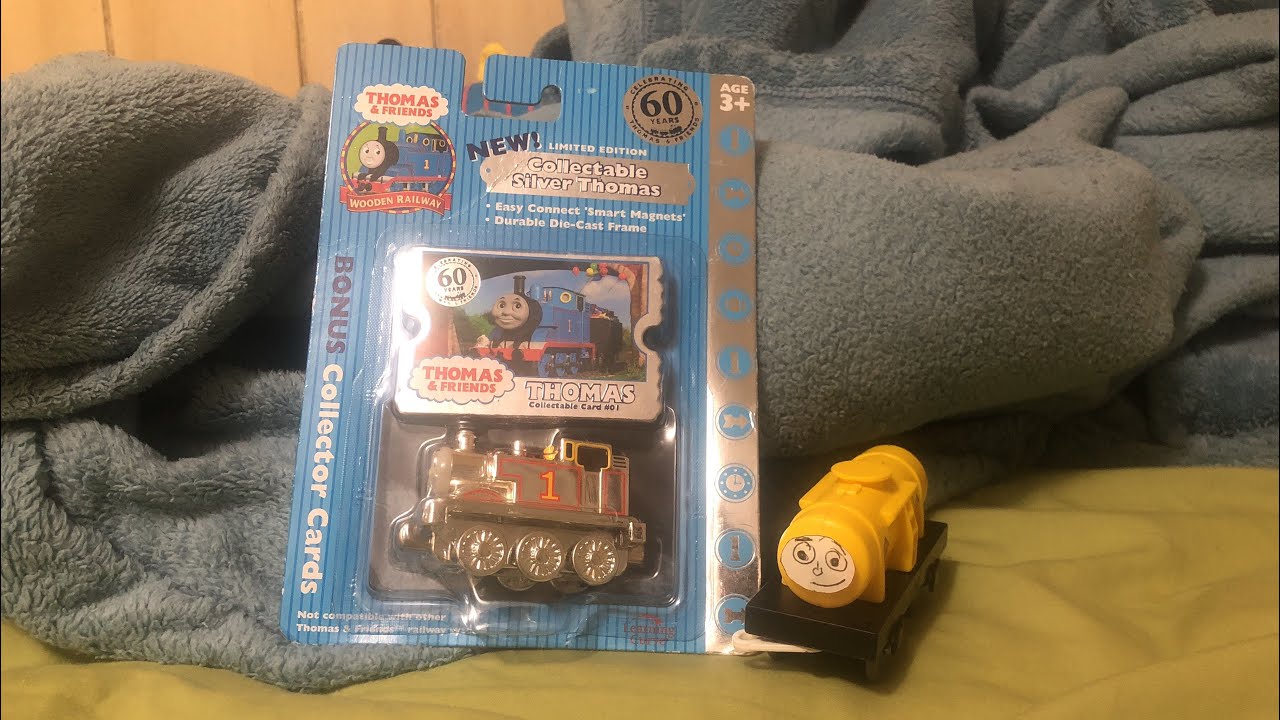 Collectible take along silver Thomas - YouTube