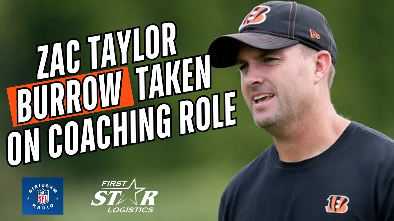 Bengals HC Zac Taylor | Joe Burrow Taken On Coaching Role - YouTube