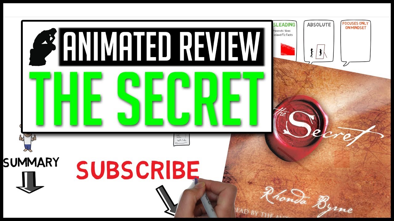 The Secret by Rhonda Byrne - Animated Review - YouTube