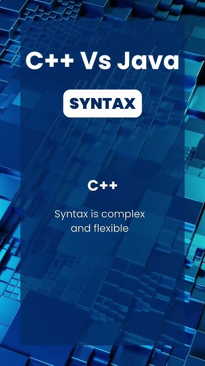 C Vs Java Syntax Coding Java Cpp Programming Technology Javaprogramming Youtube