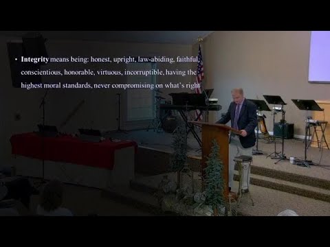 "Daniel: A Man of Integrity", Pastor Tim Case - 12/10/23 - YouTube