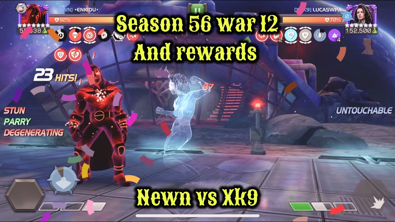 56.12. Newn vs Xk9 and First place season rewards. Arising to the ...