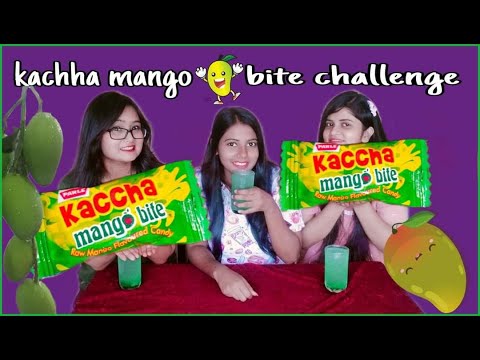 Kachha Mango 🥭 Bite Challenge 🤩😋 - YouTube