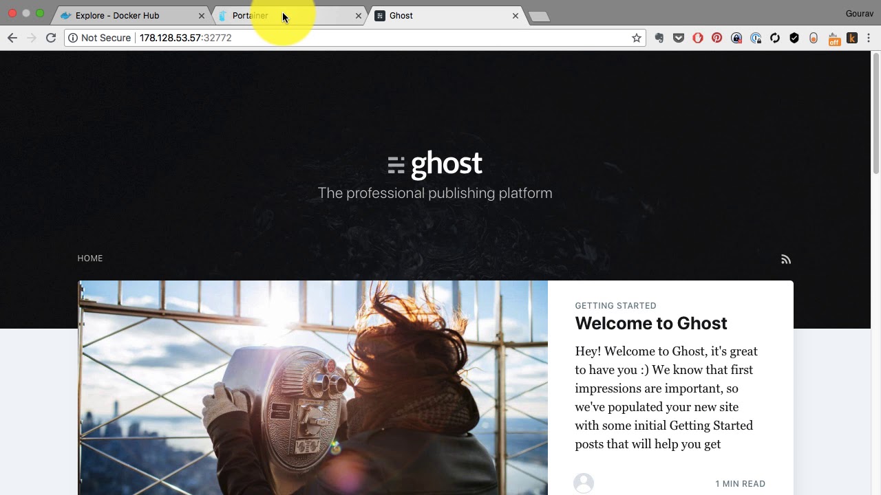 Just enough Docker Part 7: Portainer - Web console to managing Docker ...