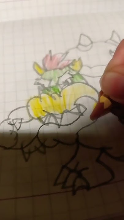 dibujando a Bouser pt1/pt4 - YouTube