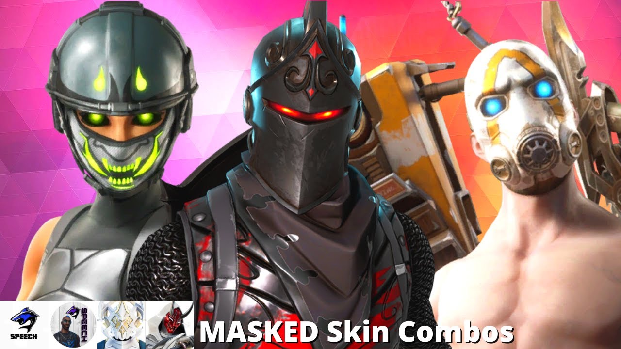 MASKED Themed Skin Combos (Fortnite Battle Royale) - YouTube